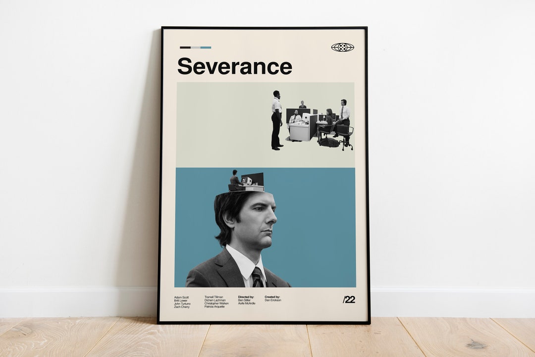 Severance Poster,severance Print, Retro Poster, Minimalist Art, Vintage ...