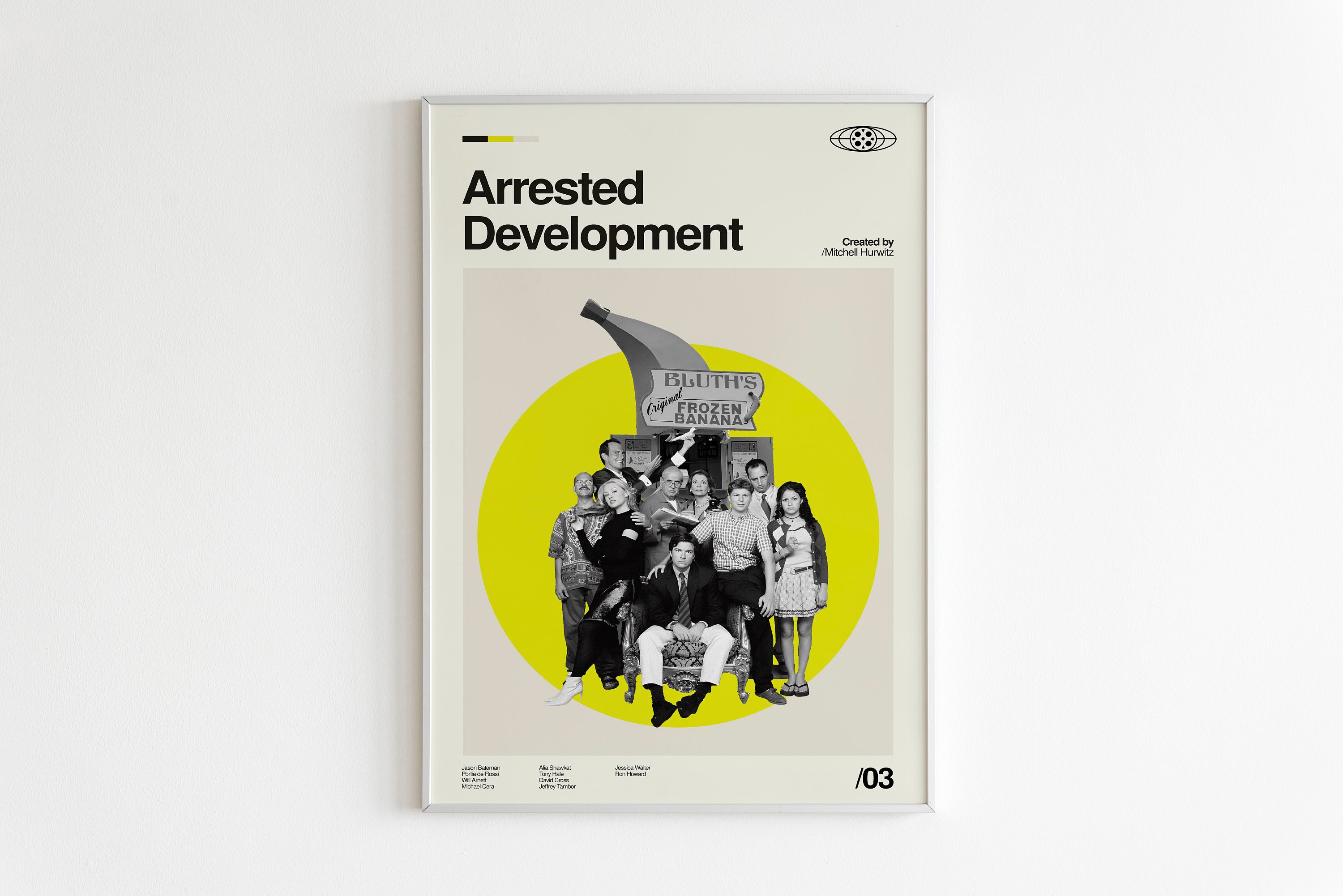 Arrested Development Poster, Arrested Development Print, Midcentury Art ...