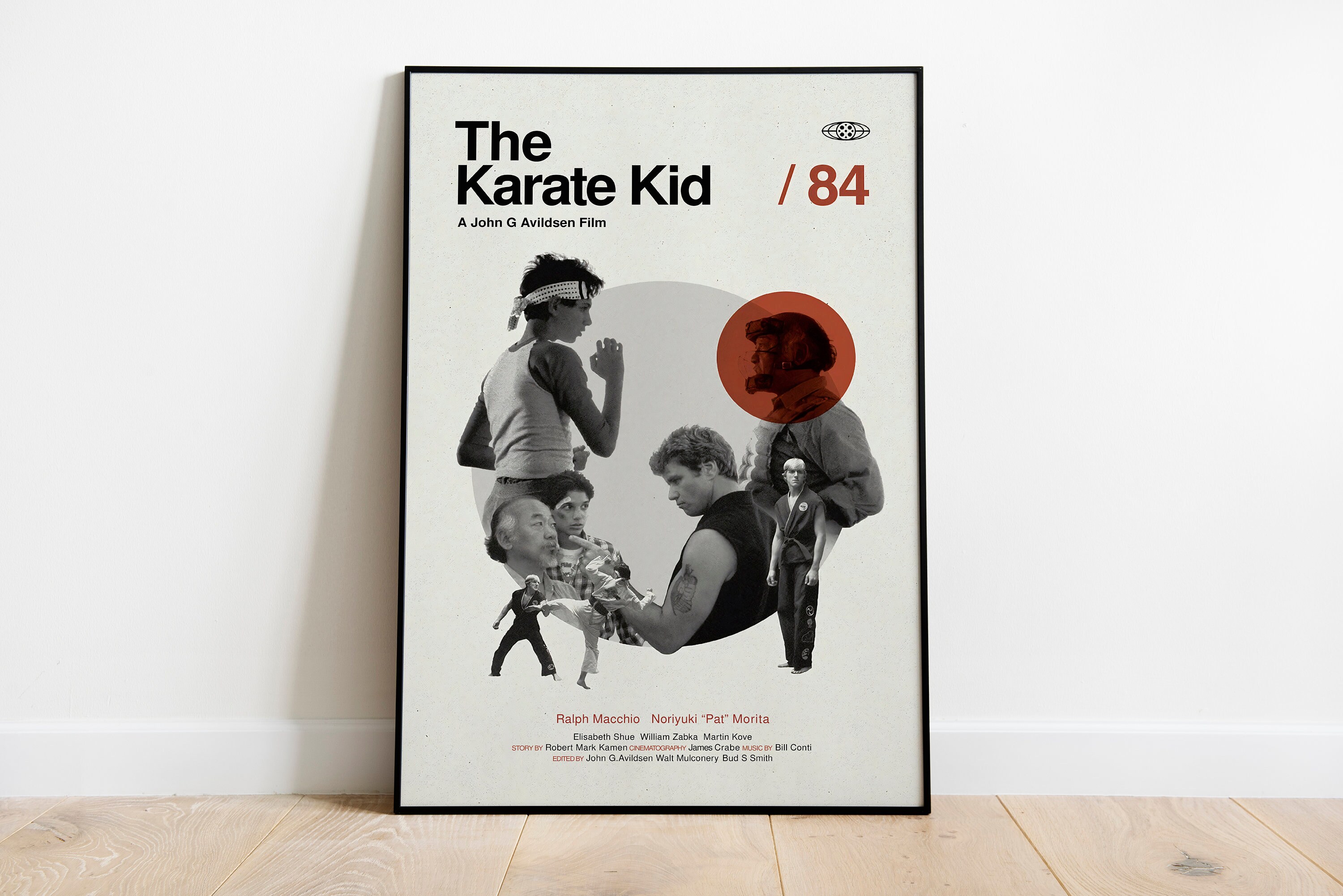 Karate Kid Poster,karate Kid Print, Retro Poster, Minimalist Art ...