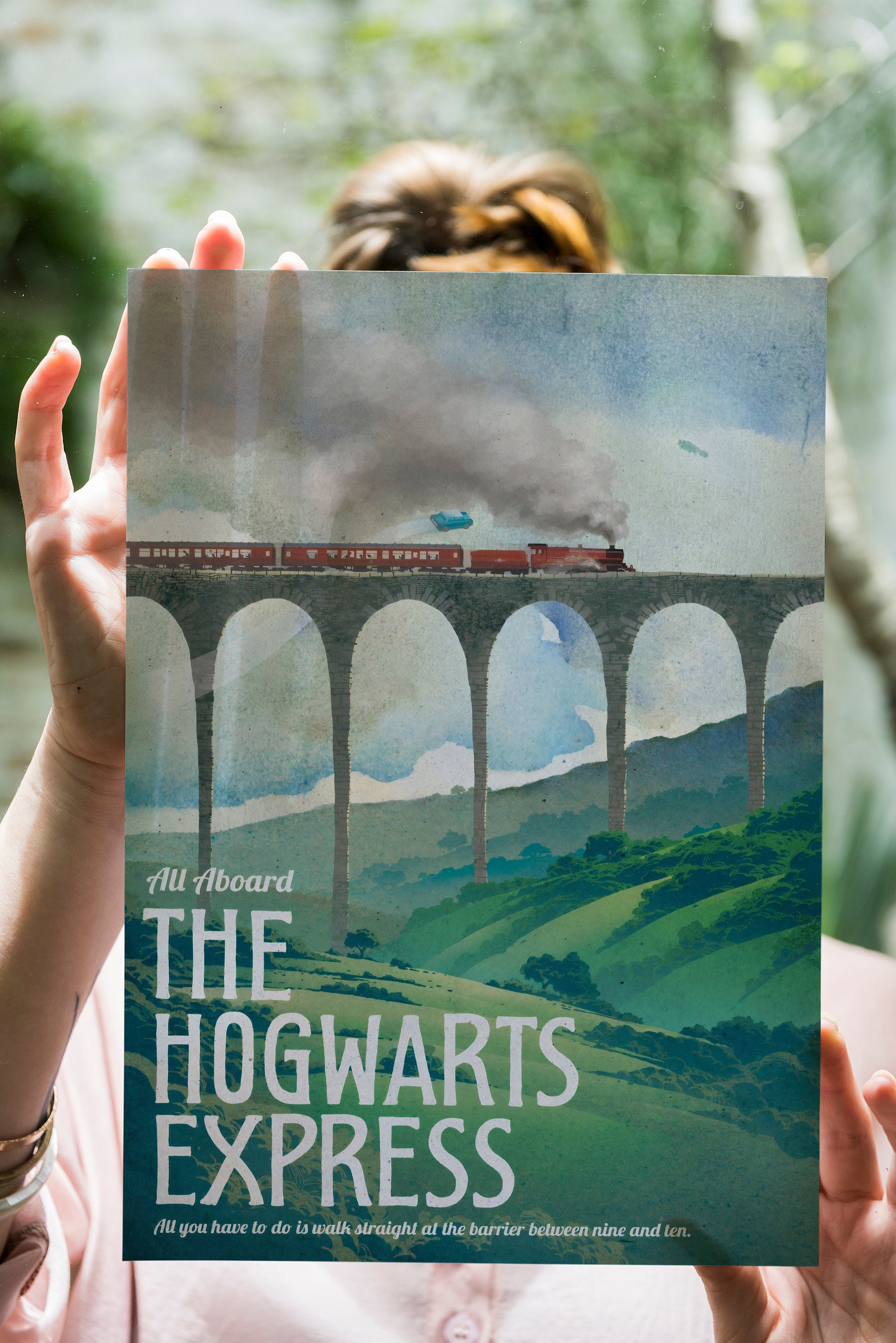 The Hogwarts Express Poster - Etsy