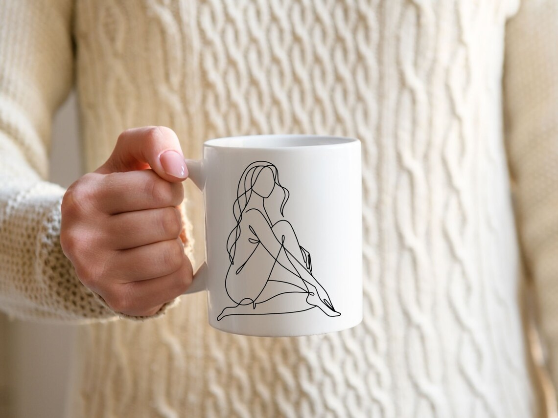 Line Art Woman Svg Lady Face One Line One Line Woman Face Silhouette ...