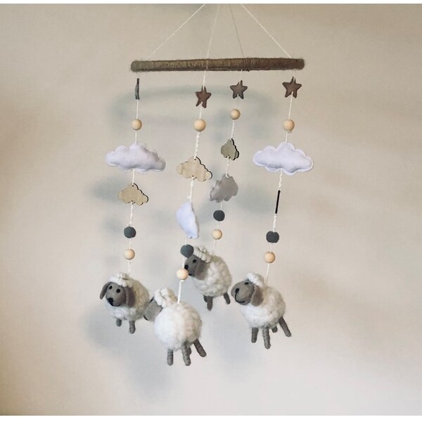 Sheep Mobile - Etsy UK
