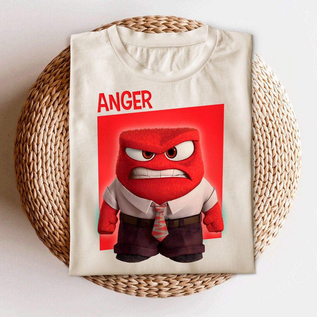 Anger Png, Inside Out 2, Anger, Inside Out, Printable Png, Inside Out ...