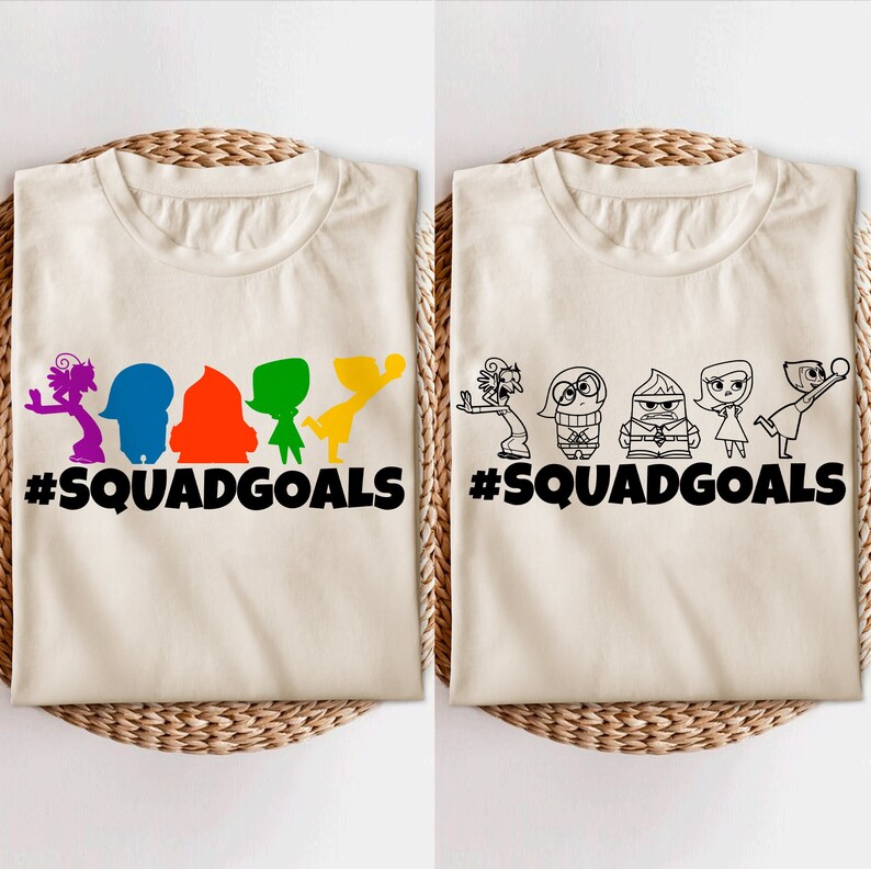 Inside Out Svg, Joy svg, Fear svg, Angry svg, Disgust svg, Sadness svg ...