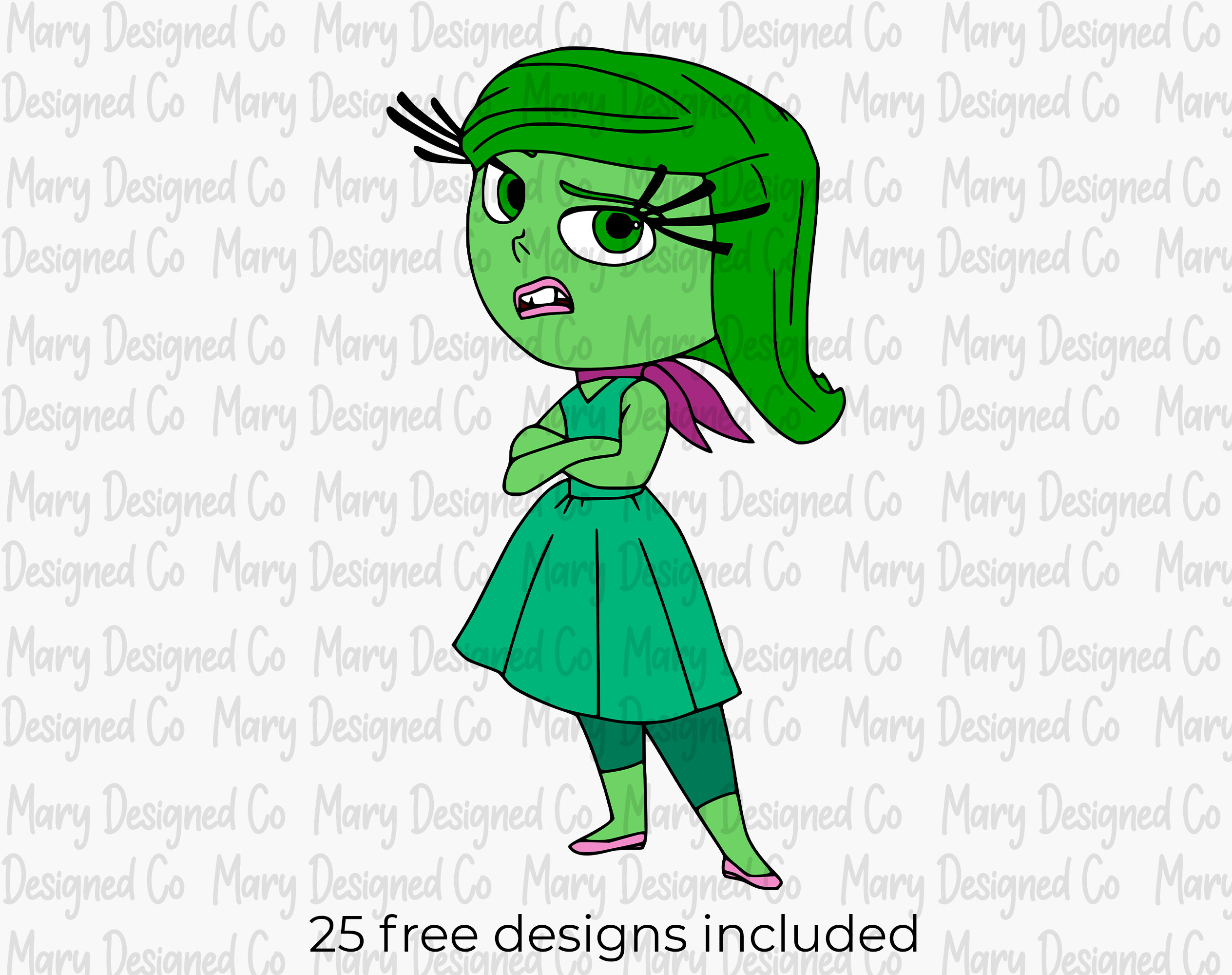 Vector Disgust Svg,inside Out Svg, Family Trip, Family Vacation Svg ...