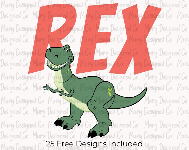 Rex Svg, Toy Story SVG, Magic Kingdom SVG, Magical Kingdom, Family ...