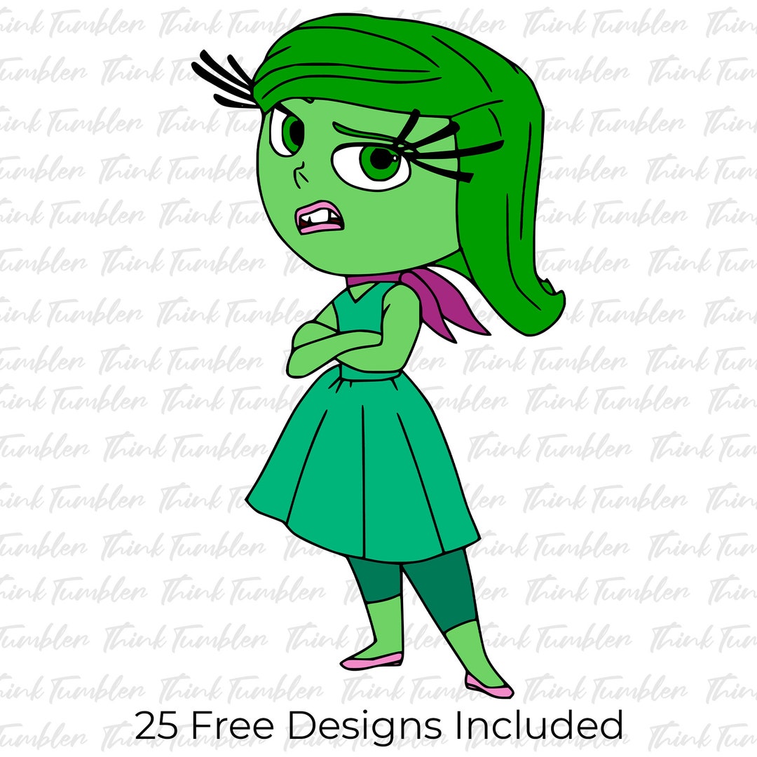 Vector Disgust Svg,inside Out Svg, Family Trip, Family Vacation Svg ...