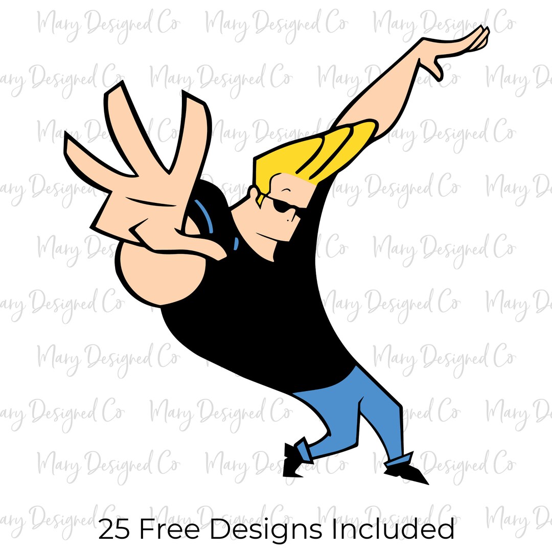 Classic Cartoon Svg, Johnny Svg, T-shirt Svg, Cutting File, Sublimation ...