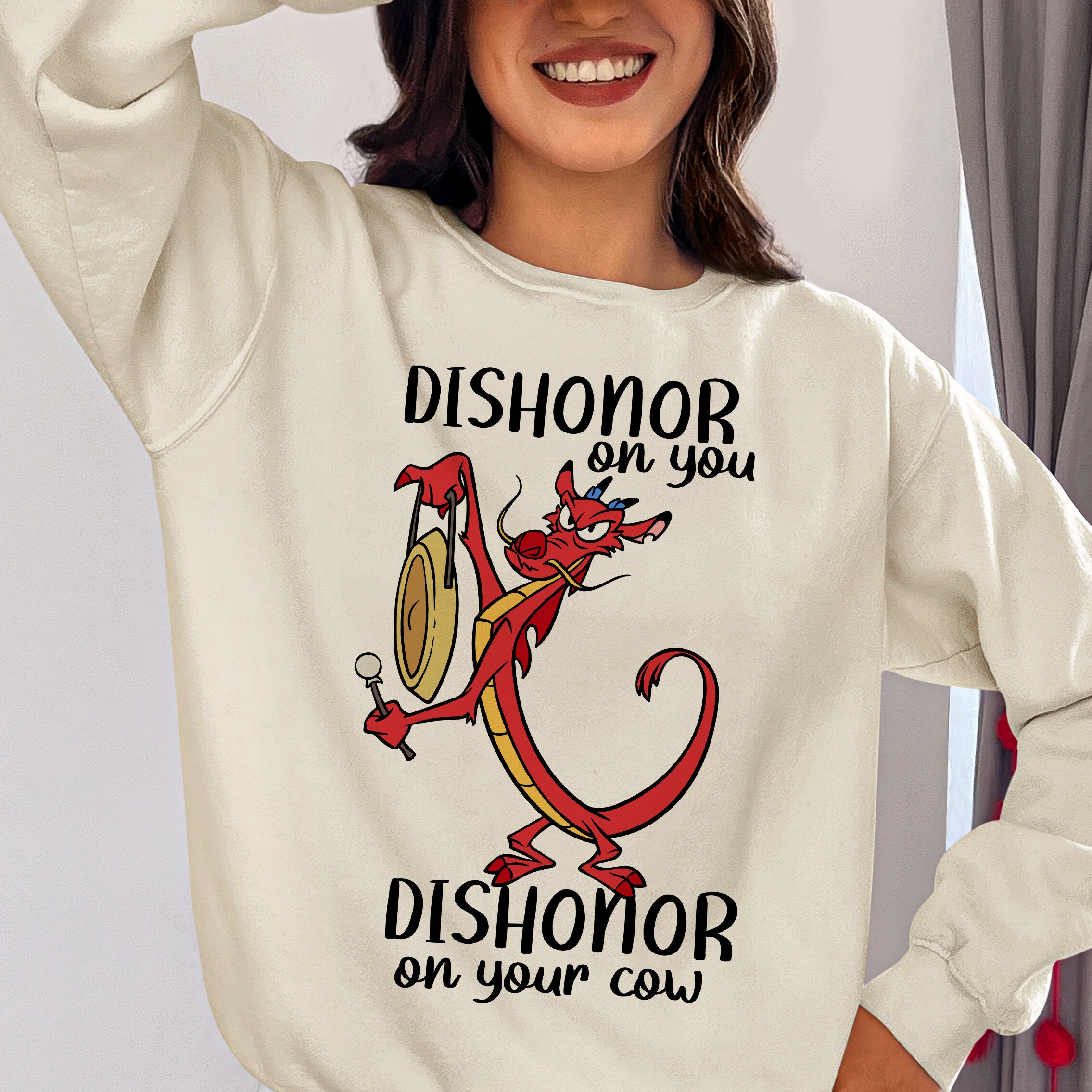 Dishonor on Your Cow Mushu Svg Mulan Vinyl Cut File, Svg, Dxf, Png, Ai ...