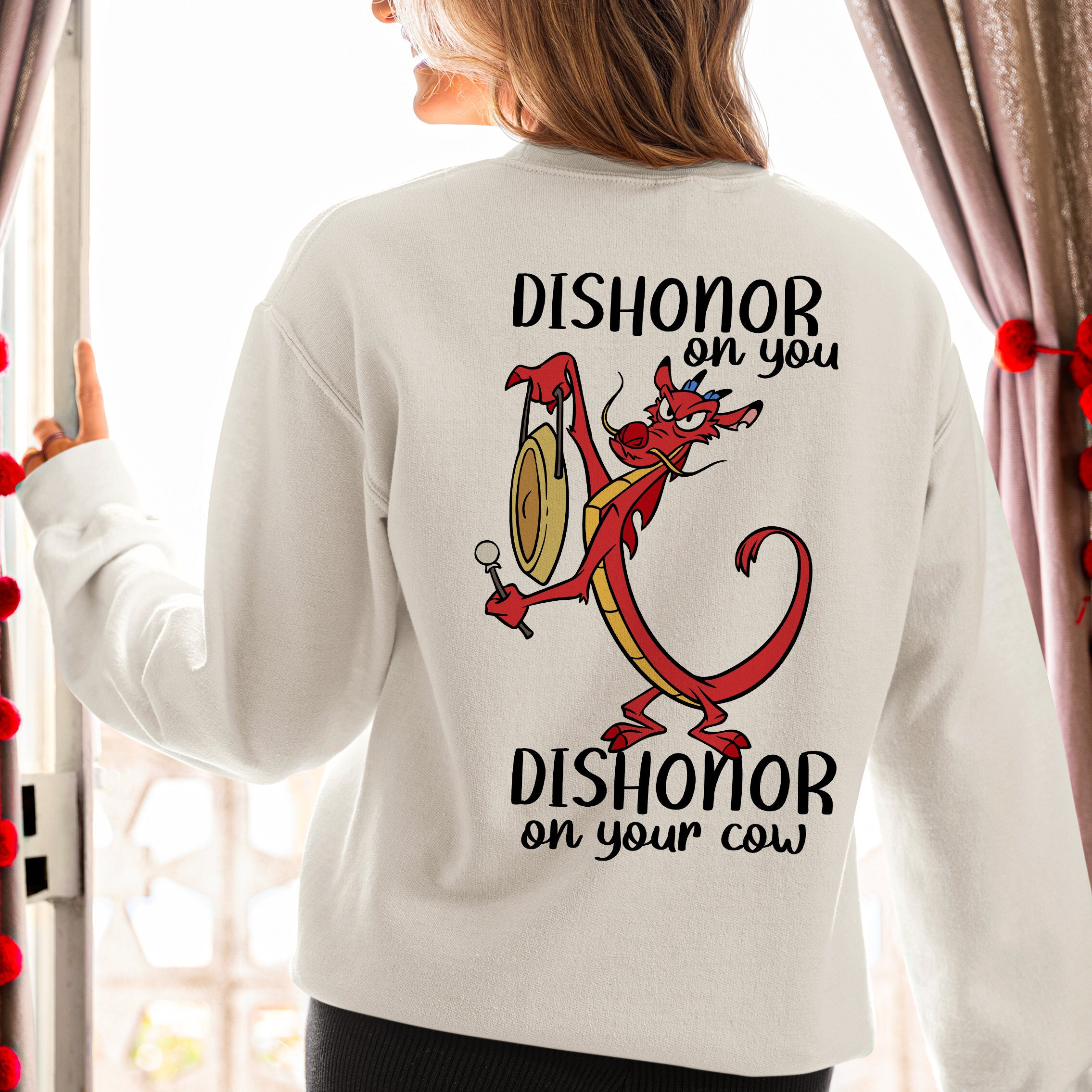 Dishonor on Your Cow Mushu Svg Mulan Vinyl Cut File, Svg, Dxf, Png, Ai ...