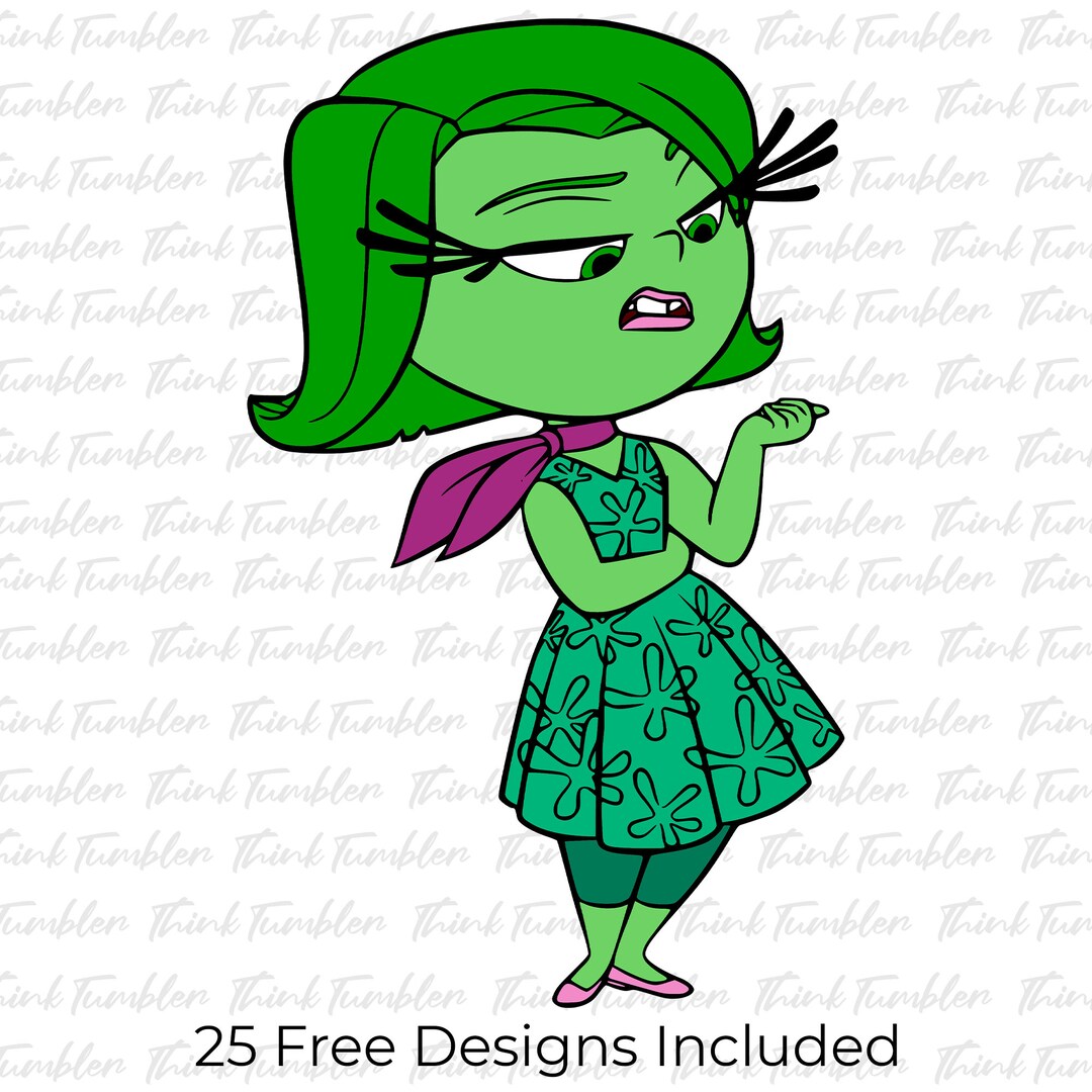 Vector Disgust Svg,inside Out Svg, Family Trip, Family Vacation Svg ...