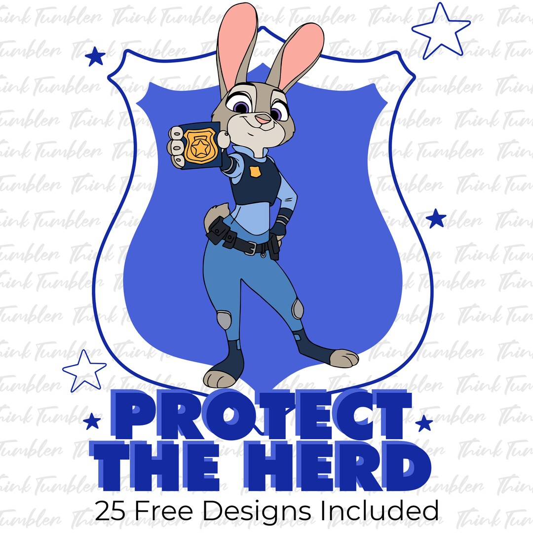 Protect the Herd Svg, Bundle Judy Svg, Zootopia Svg, Family Trip ...