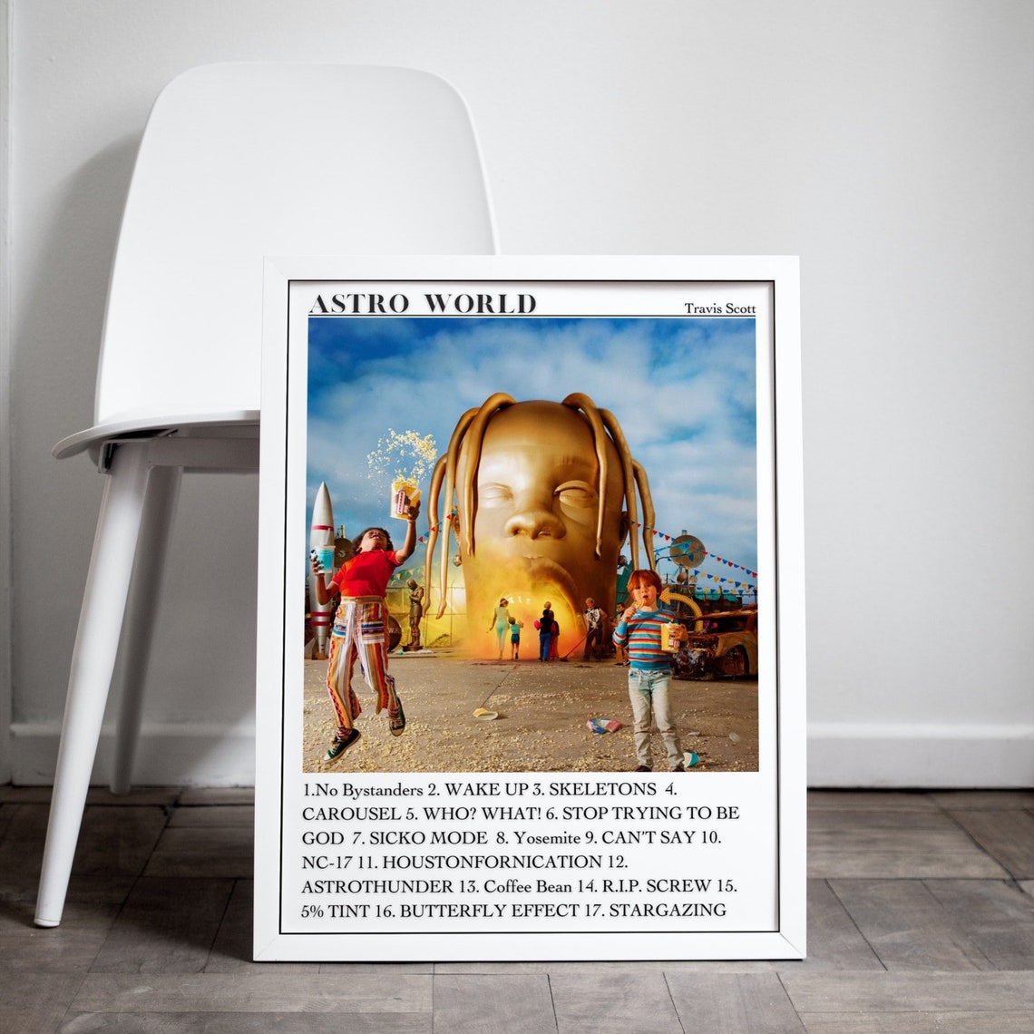 Travis Scott Astro World Poster Print Wall Art Music - Etsy