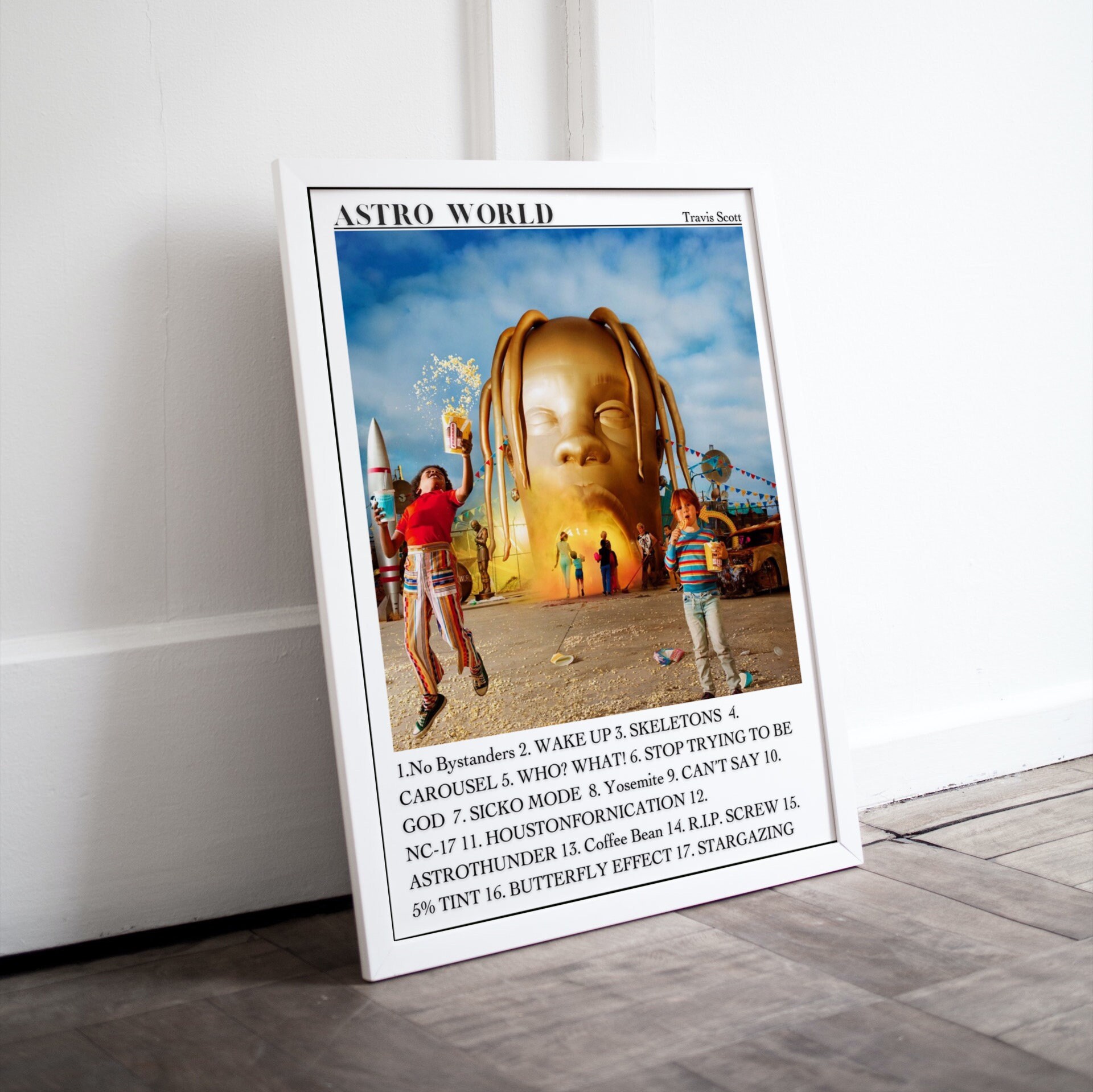 Travis Scott Astro World Poster Print Wall Art Music - Etsy