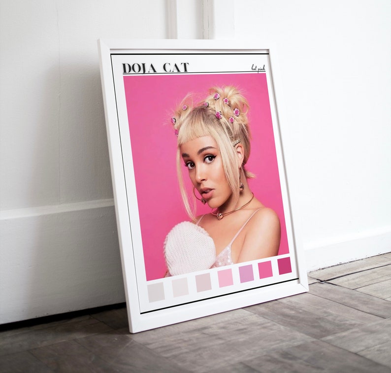 Doja Cat Poster Print Wall Art Music - Etsy