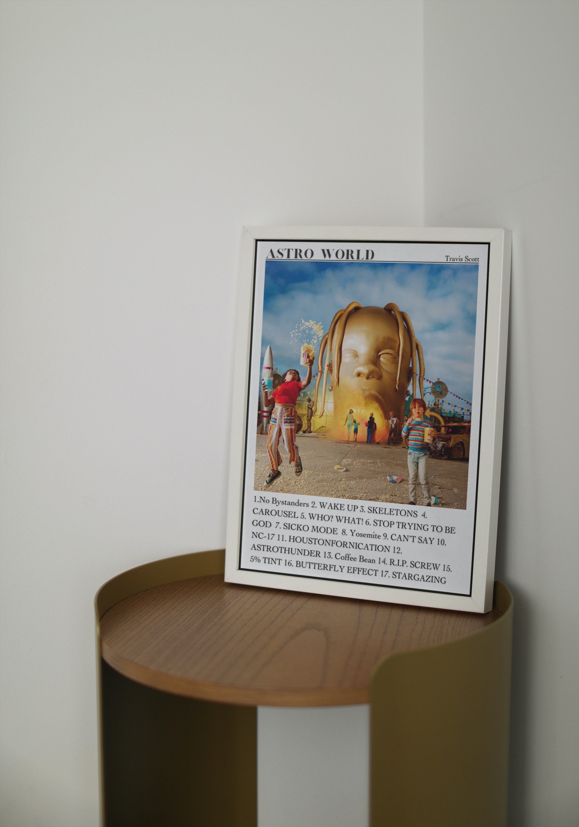 Travis Scott Astro World Poster Print Wall Art Music - Etsy