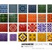 Japanese Geometric Colors Tiles, SEAMLESS JAPANESE Pattern, Japanese ...