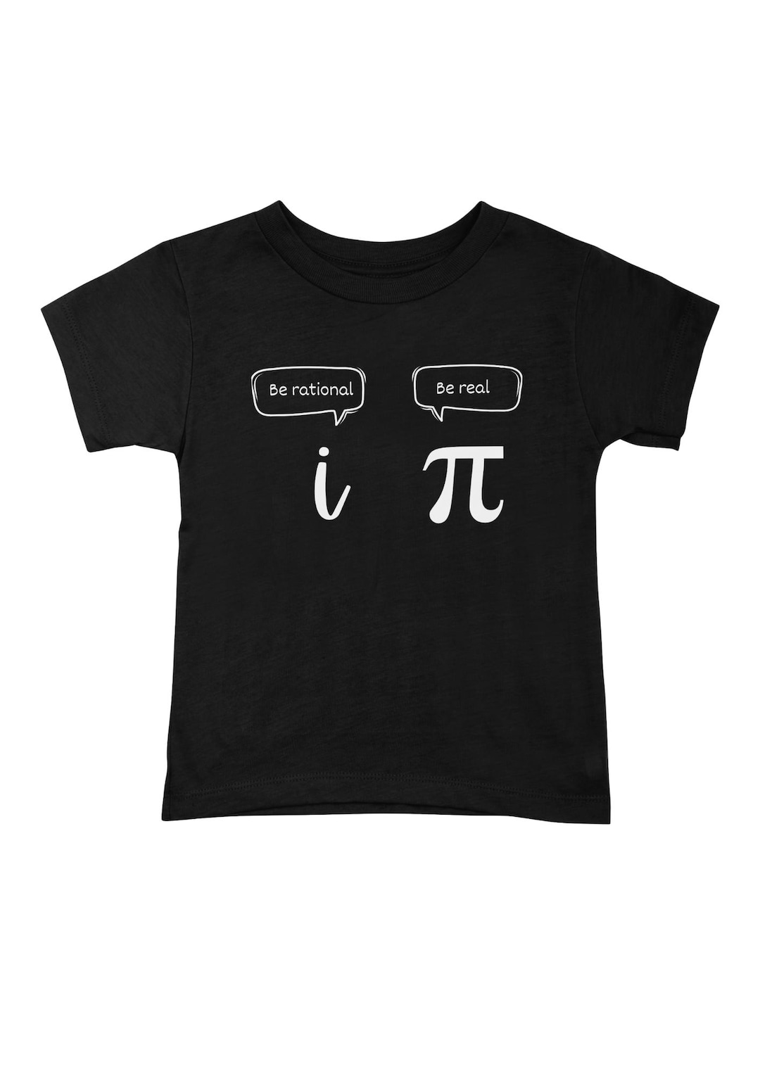 Be Real Be Rational Funny T-shirt for Mathematicians - Best Maths Shirt ...