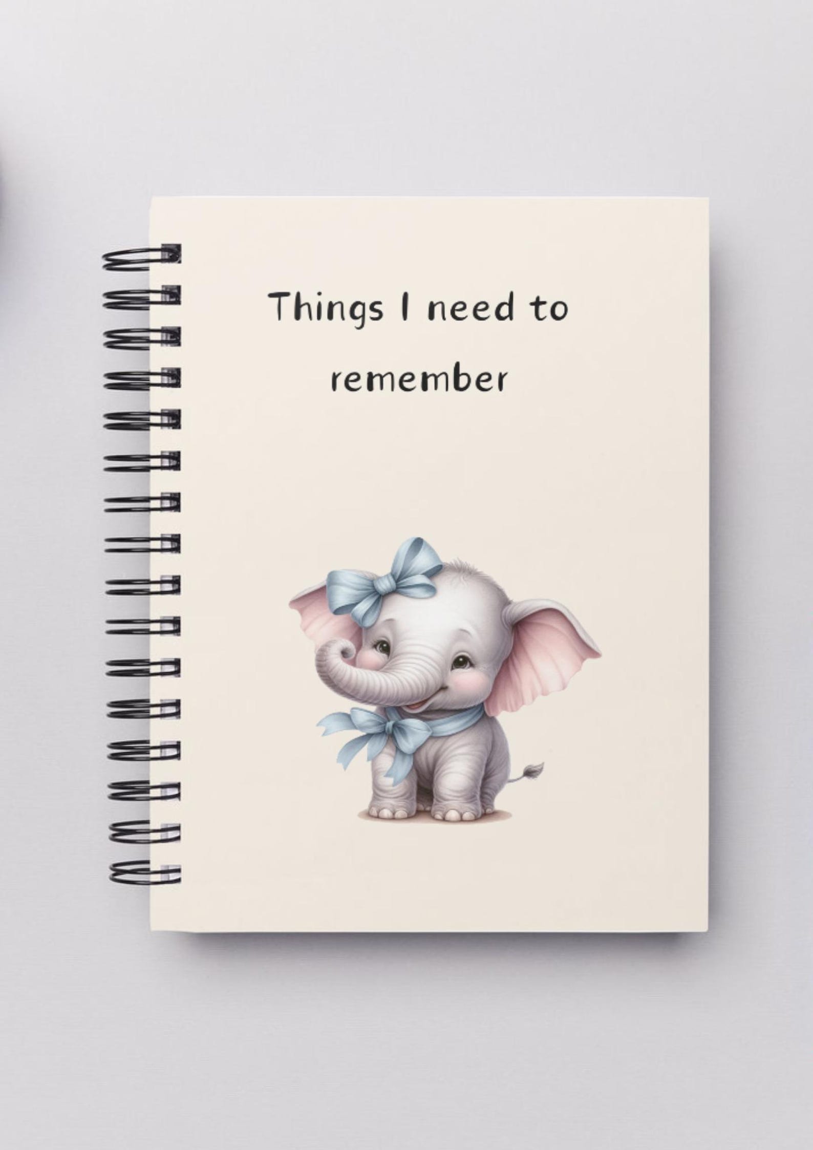 Spiral Notebook - Things I Need to Remember A5 Notebook - Etsy