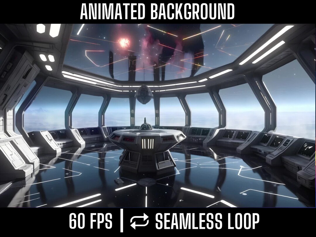 Star Wars Animated Background: Galactic Command Center With Dynamic ...