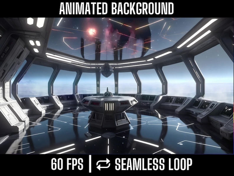 Star Wars Animated Background: Galactic Command Center With Dynamic ...