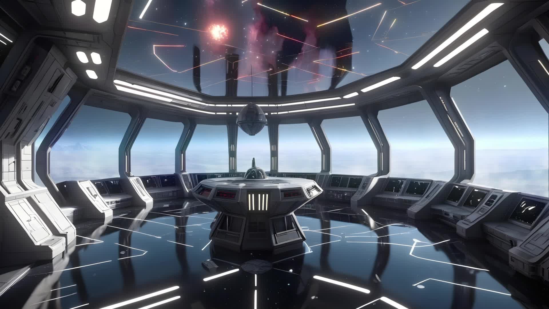 Star Wars Animated Background: Galactic Command Center With Dynamic ...
