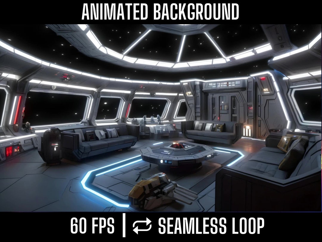 Star Wars Animated Background: Commanding Interstellar Operations From ...