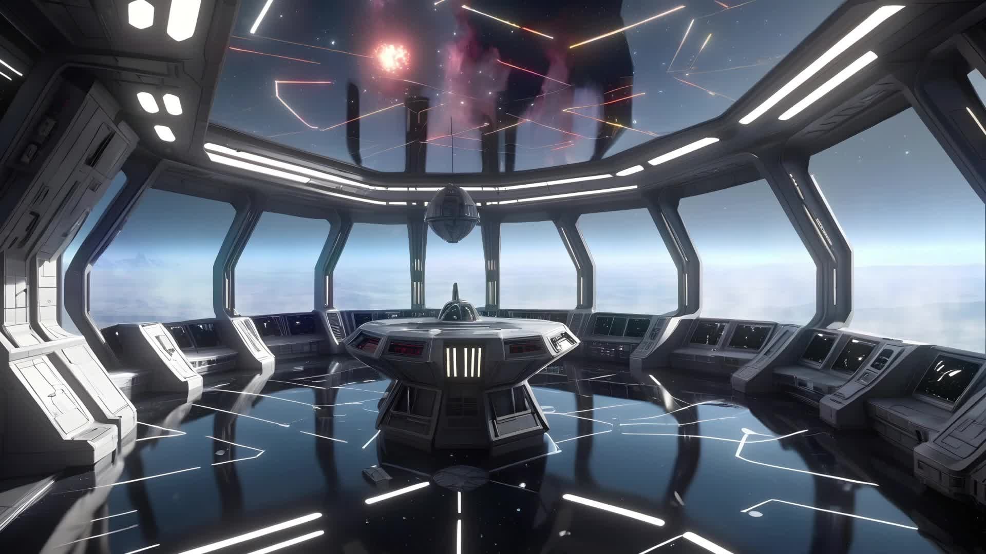 Star Wars Animated Background: Galactic Command Center With Dynamic ...