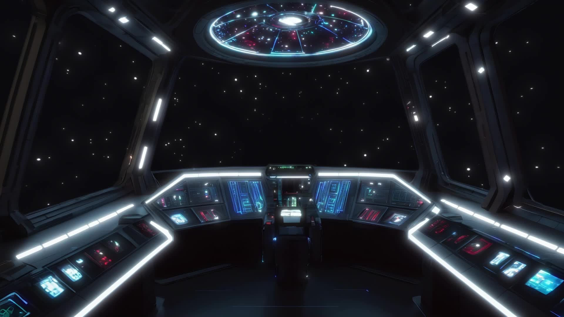 Star Wars Animated Background: Hyperspace Navigation Chamber With ...