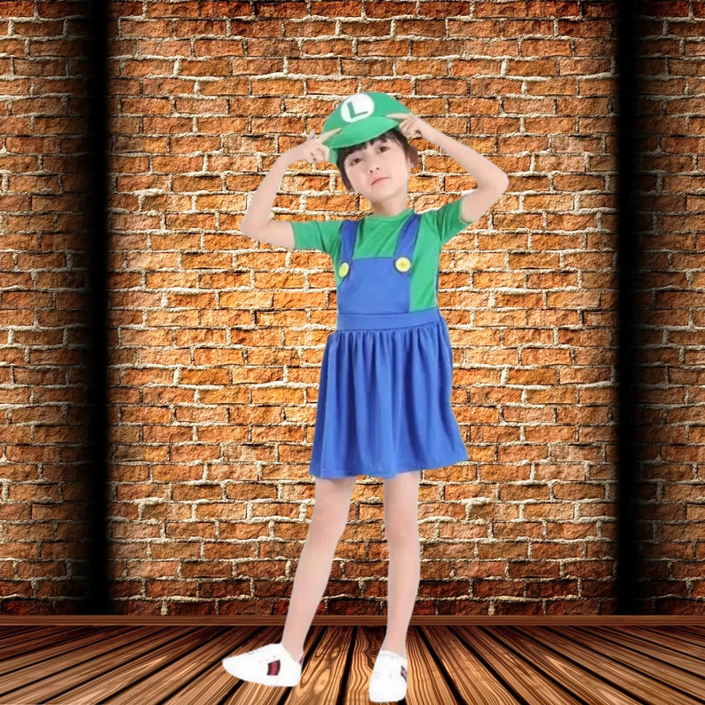 Mario and Luigi Costume for Kids, Mario Costume for Kids, Mario Costume ...