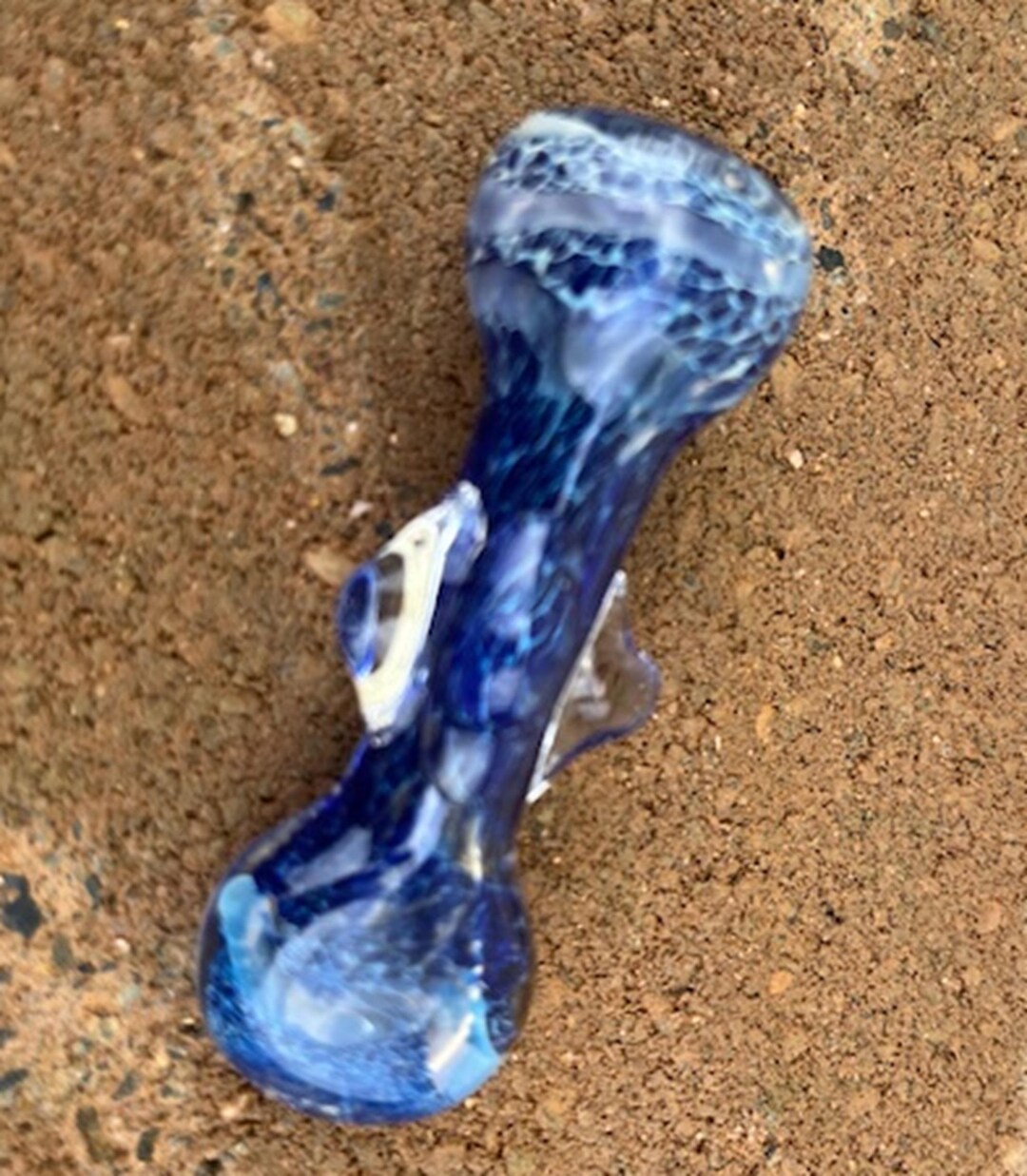 Chillum Glass Pipe Hand-blown, Color Changing Fume Chillum Glass Pipes ...