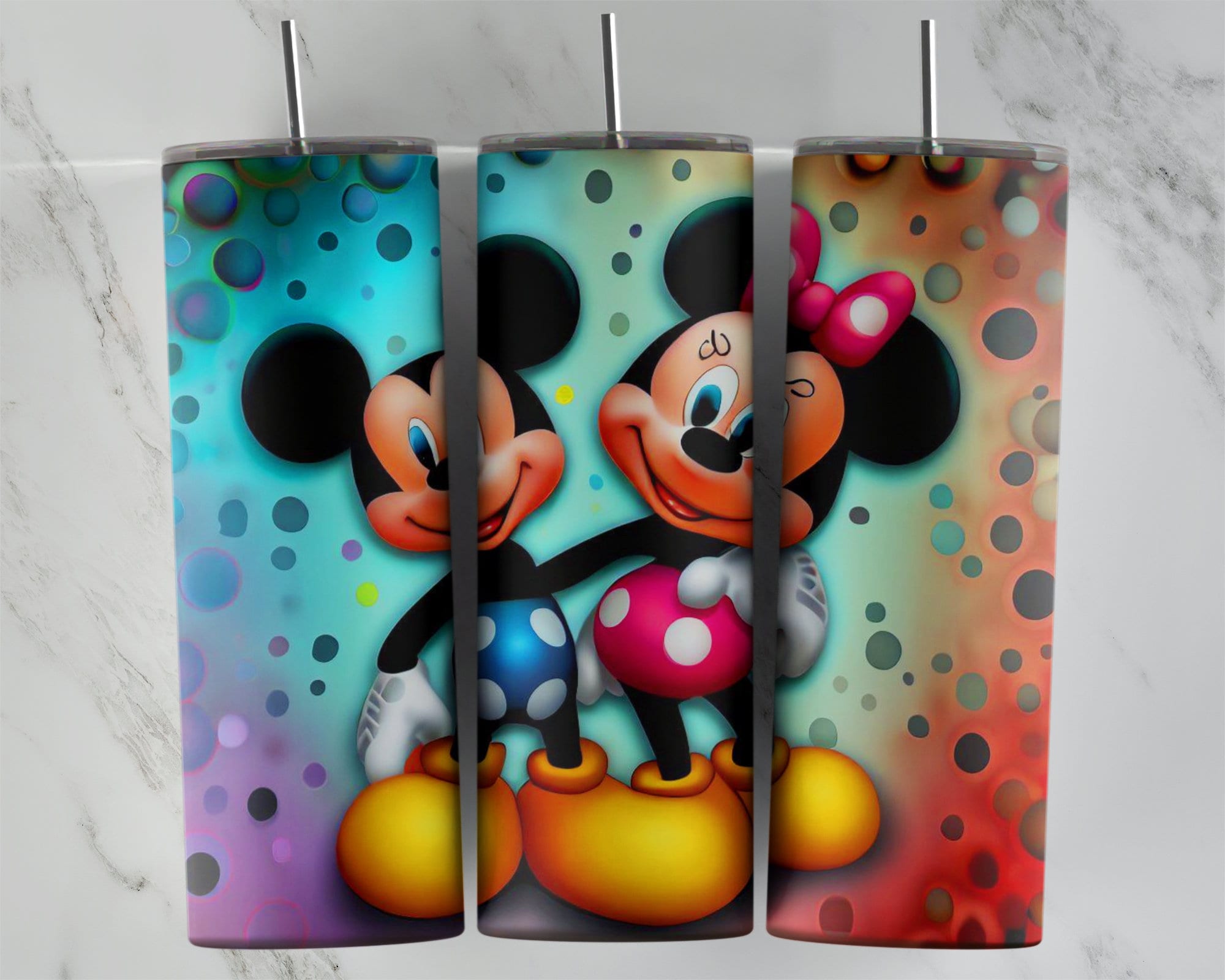 Mickey Mouse Tumbler Design, 20 Oz Skinny Tumbler Design, Sublimation ...