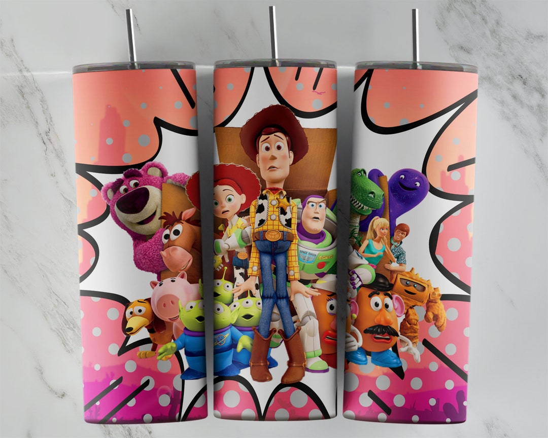 Toy Story Tumbler Design, 20 Oz Skinny Tumbler Design, Sublimation ...