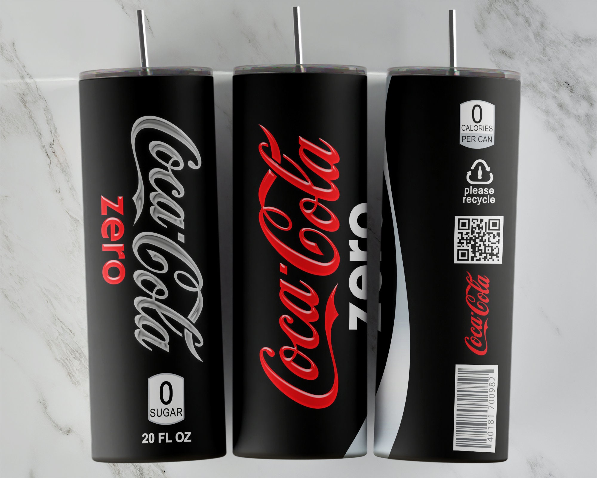 Coca Cola Tumbler Design, 20 Oz Skinny Tumbler Design, Sublimation ...
