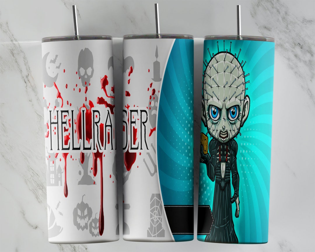 Hellraiser Tumbler Design, 20 Oz Skinny Tumbler Design, Sublimation ...