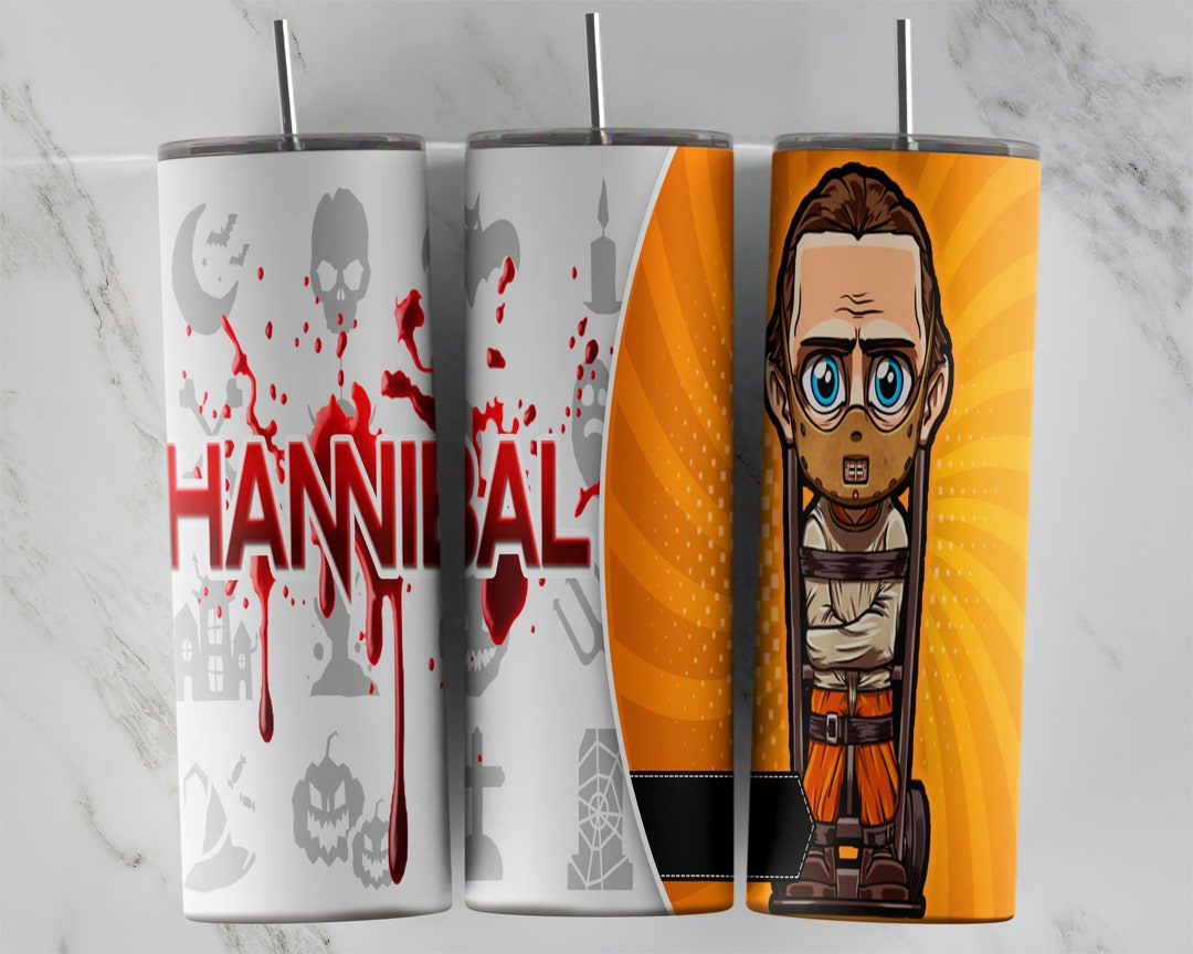 Hannibal Tumbler Design, 20 Oz Skinny Tumbler Design, Sublimation Image ...