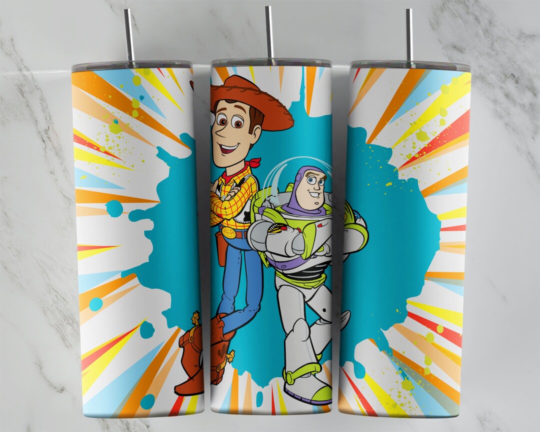 Toy Story Tumbler Design, 20 Oz Skinny Tumbler Design, Sublimation ...