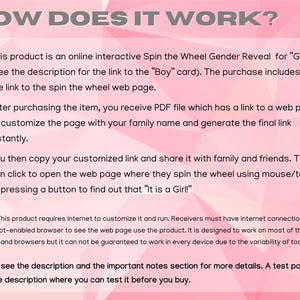 It is a GIRL Online Gender Reveal Spin the Wheel | Interactive Gender ...