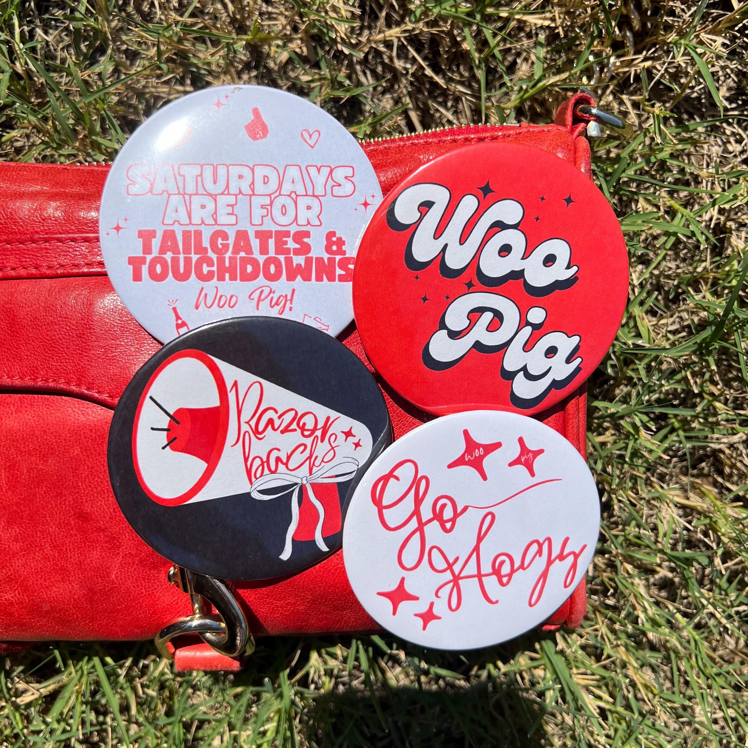 Gameday Buttons | Football Buttons | Tailgate Buttons | Arkansas ...