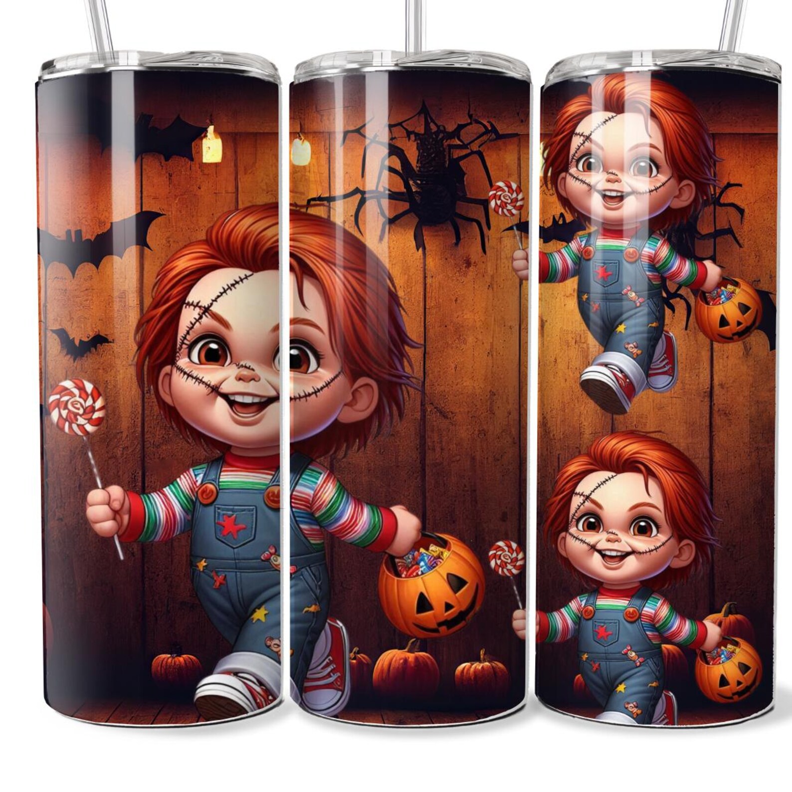 Halloween Chucky 20 Oz Tumbler Wrap,png Design, Tumbler Wrap - Etsy
