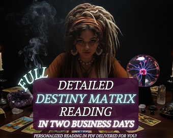 Detailed Destiny Matrix Reading, Karmic Soul and Life Purpose ...