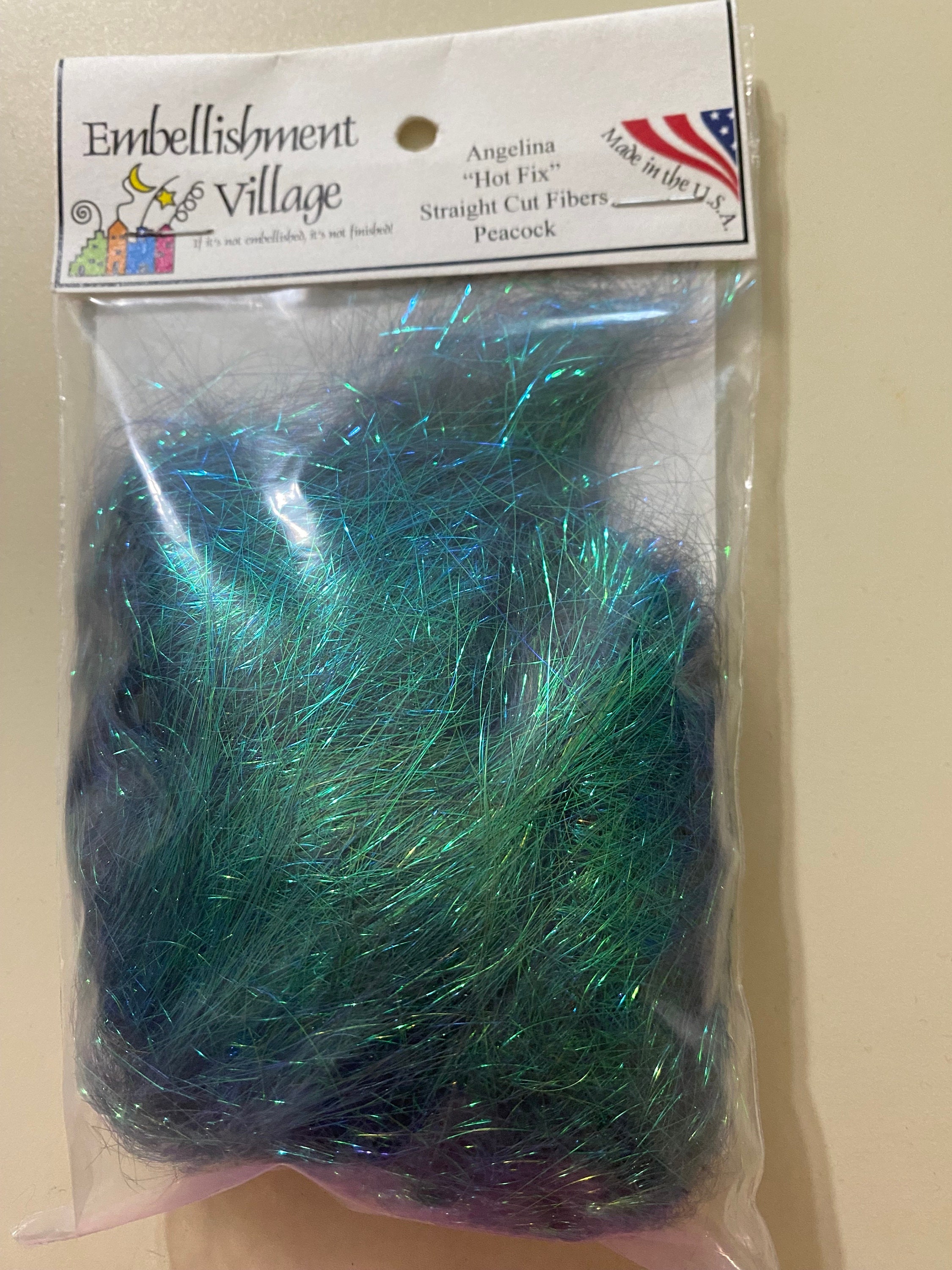 Angelina Straight Cut Hot Fix Fibers - Etsy