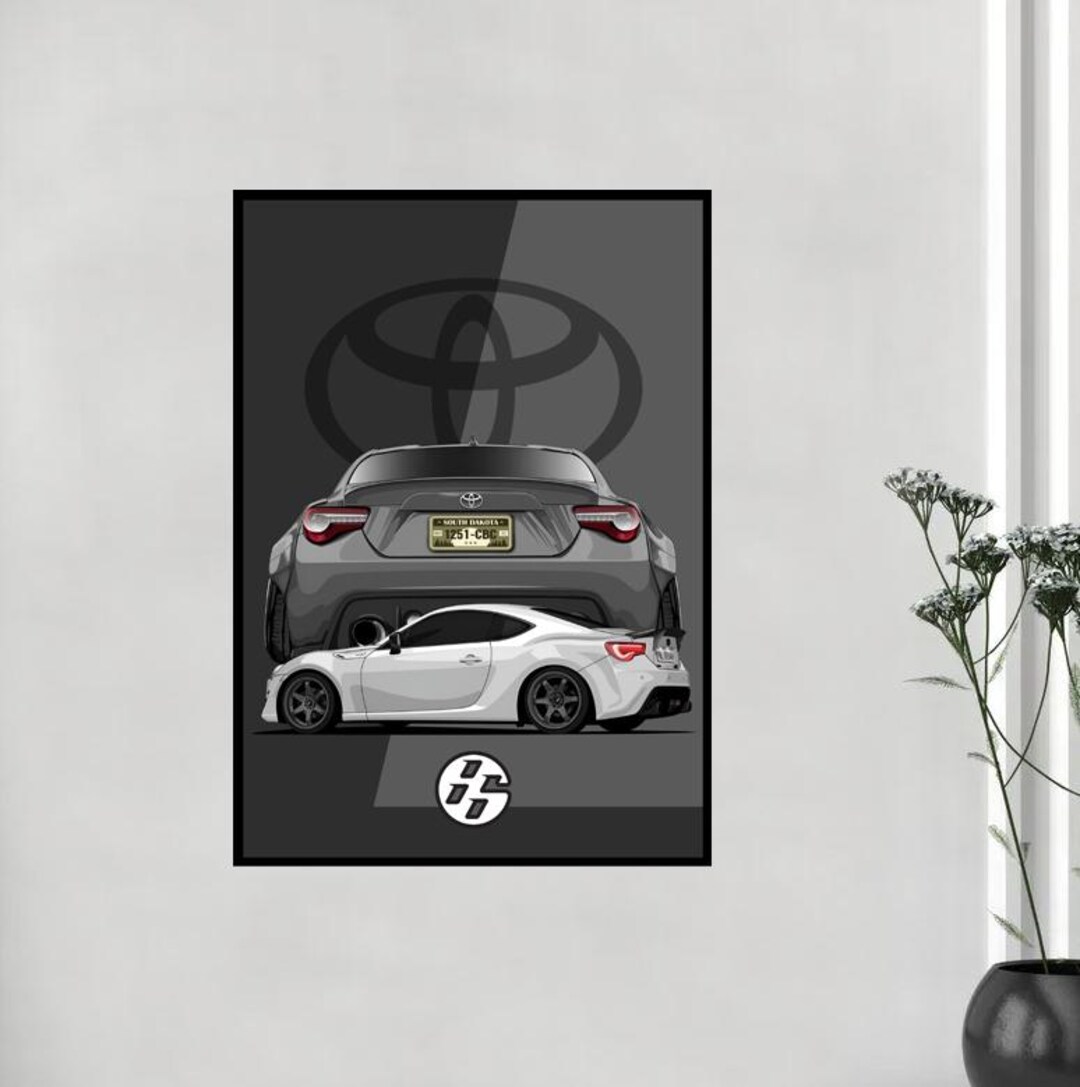 GT86 Poster - Etsy