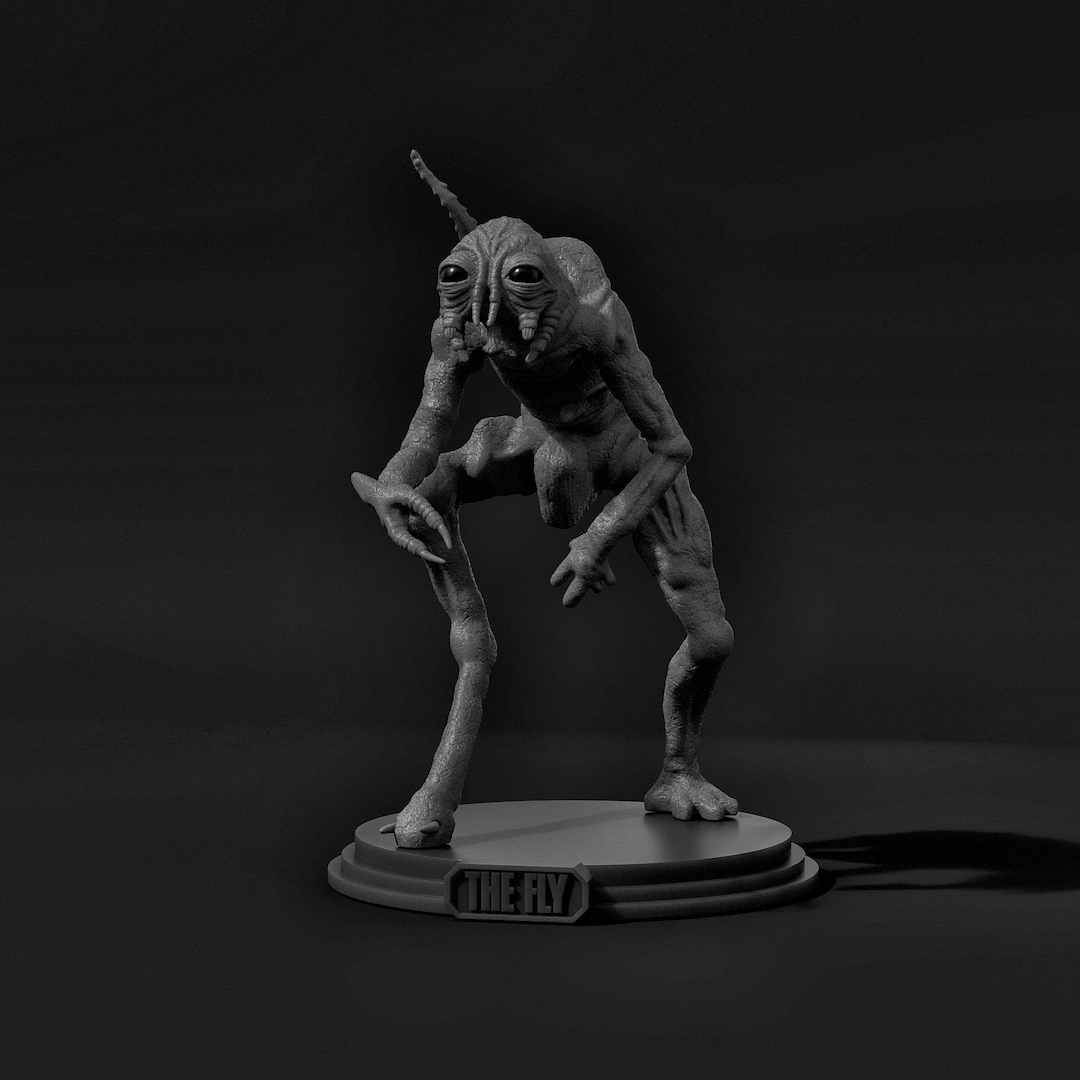 Brundlefly the Fly 80s Exclusive Figure High Quality 3D - Etsy