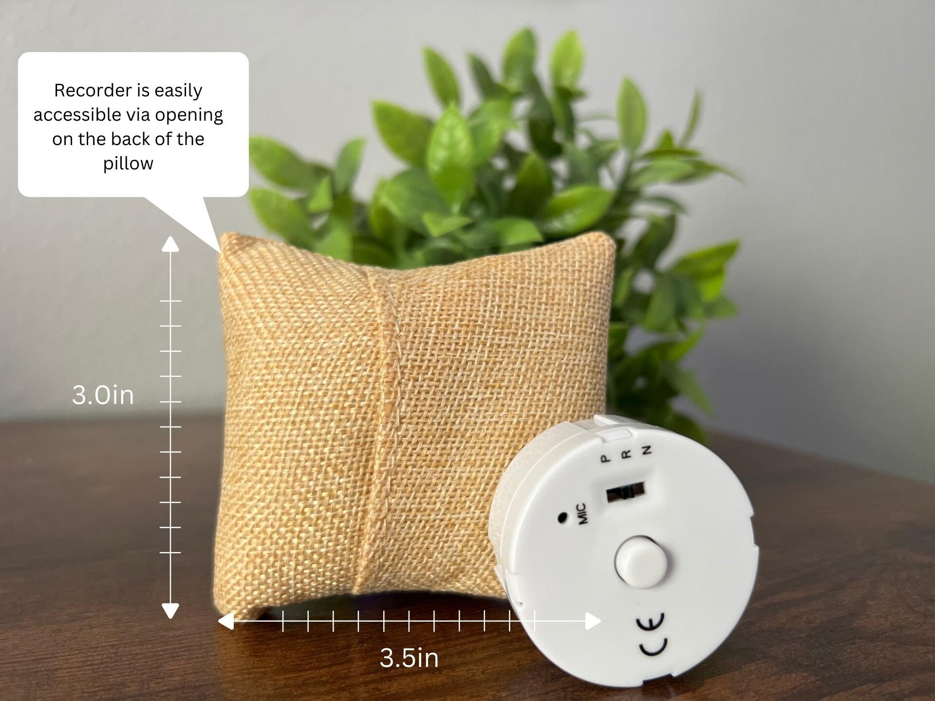 Personalized Voice Message Pillow, Custom Gift, Gift Box, Birthday ...