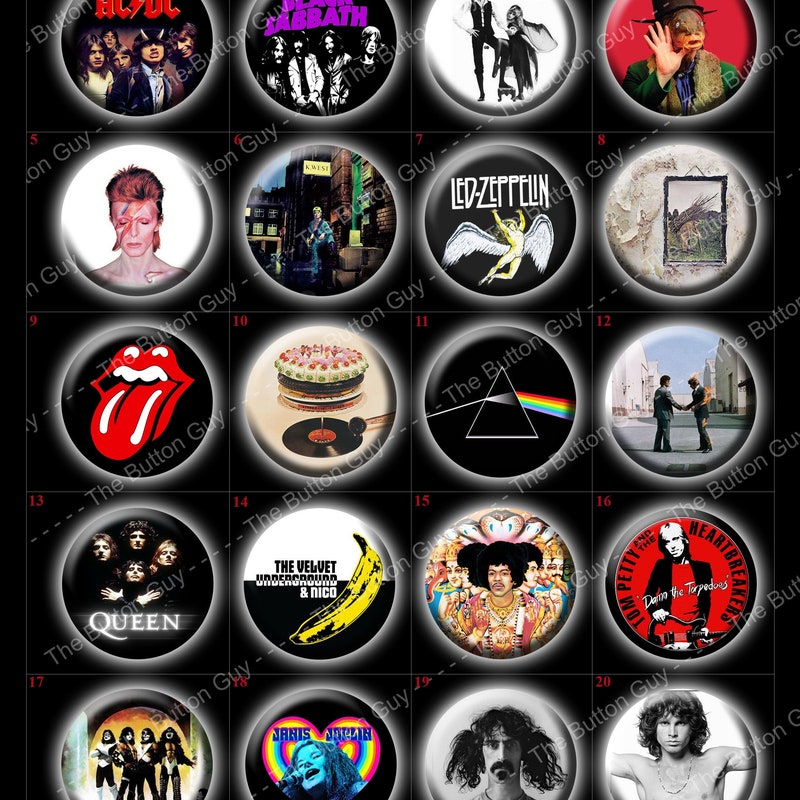 Led Zeppelin Pin - Etsy