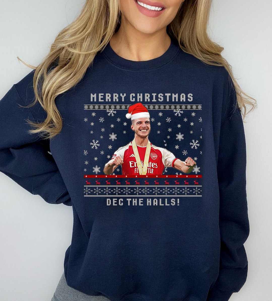 Declan Rice Christmas Shirt Dec the Halls Christmas Shirt - Etsy