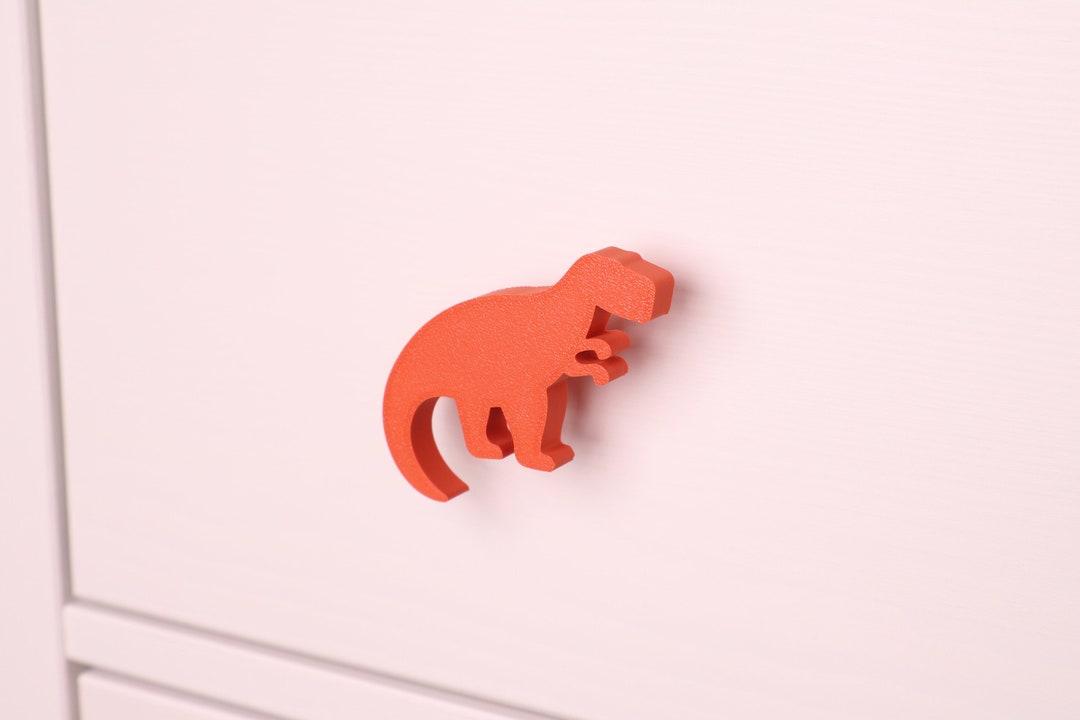 Dinosaur Drawer Knob for Dressers in Nursery or Kids Room T-rex ...