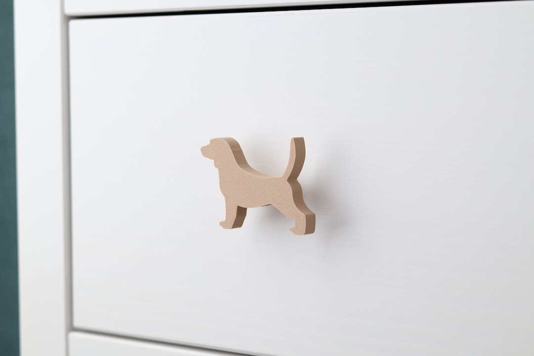 Dog Drawer Knob | 14 Breed Options - Etsy