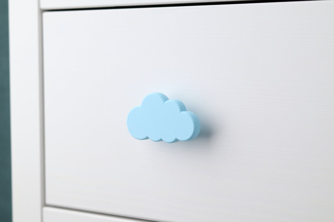 Cloud Drawer Knob for Dressers in Nursery or Kids Room - Etsy